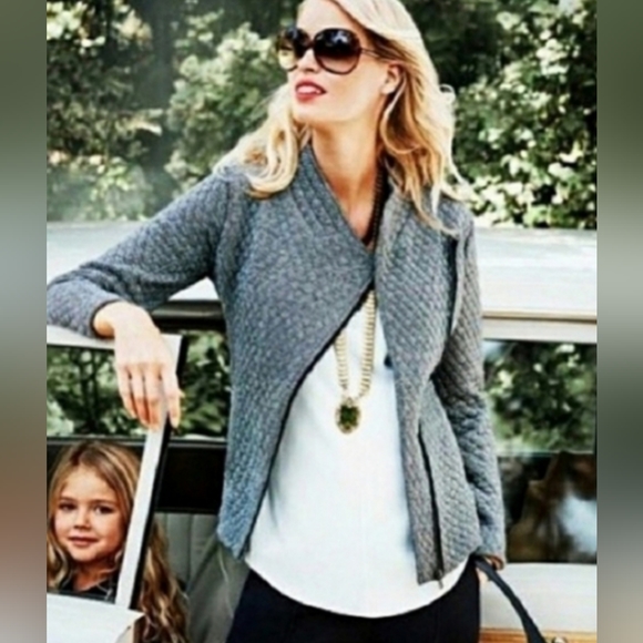 CAbi | Jackets & Coats | Cabi Quilted Moto Jacket 325 | Poshmark